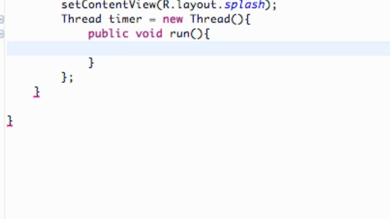 Android Application Development Tutorial - 14 - The Framework of a Thread