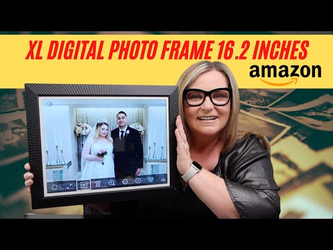 Benibela 16.2 Inch Touchscreen Digital Picture Frame - Amazon.com Unboxing and Review