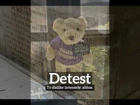 How to Say Detest in English? | How Does Detest Look? | What is Detest?