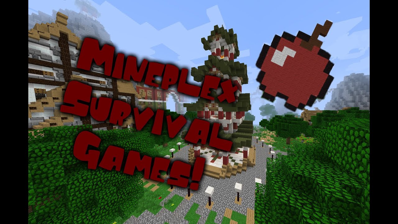 MINECRAFT| MINEPLEX SURVIVAL GAMES | FIRST VIDEO!