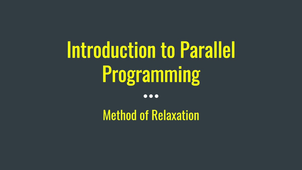 Introduction to Parallel Programming