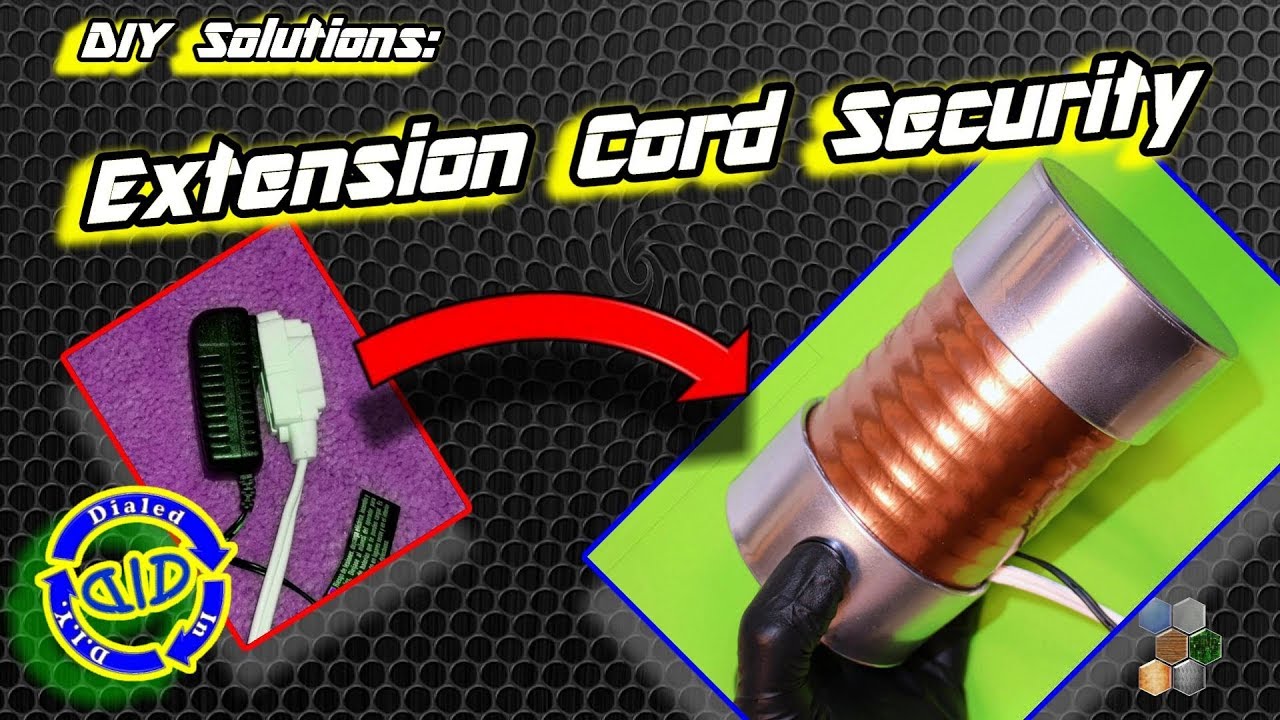 Power Cord Safety - DIY Security for Extension Cords