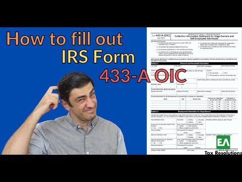How to fill out IRS Form 433-A OIC - 2022