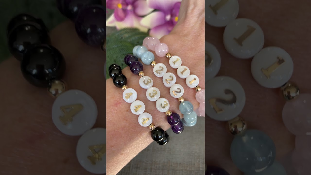 Angel Number Bracelets | Manifest The Life You Want