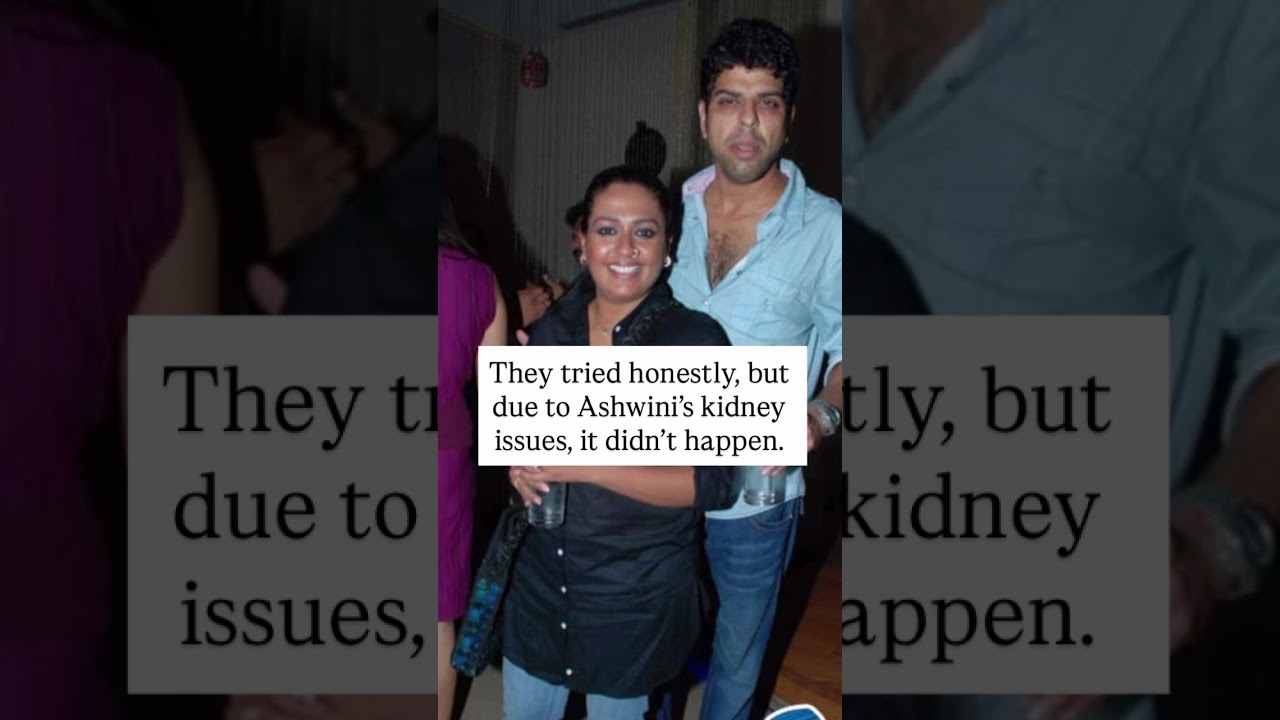 Before Murali, Ashwini kalsekar was married to someone else.