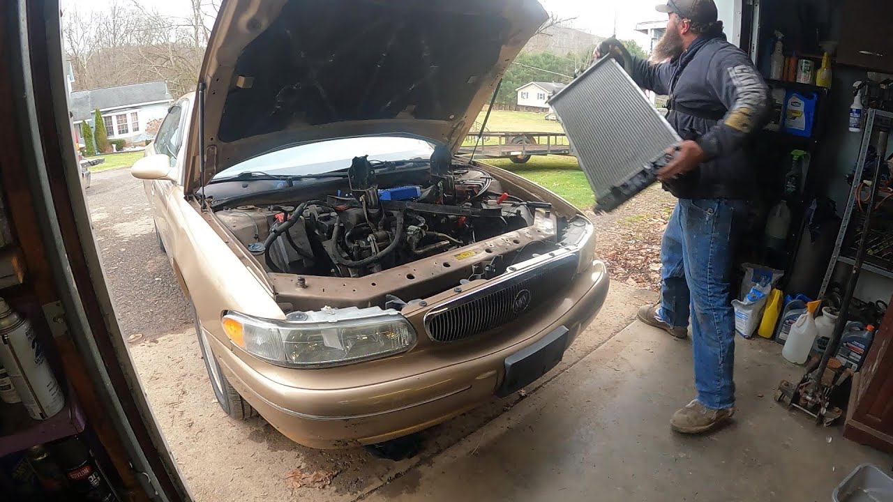 DIY: How to change a radiator in a 2000 Buick century. How bad could it be?