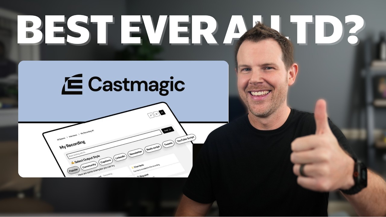 I Can't Believe What This AI Tool Does - Castmagic LTD Review