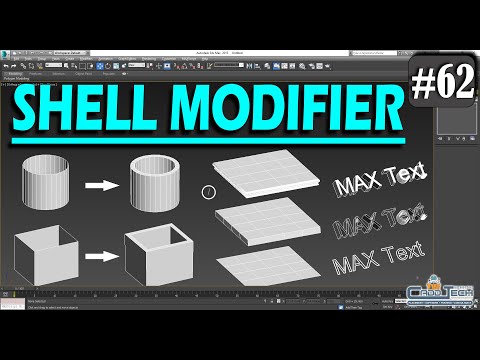 Learn 62 || Shell Modifier || 3DS MAX FULL TUTORIAL FROM BASIC TO ADVANCE || - Mind Luster