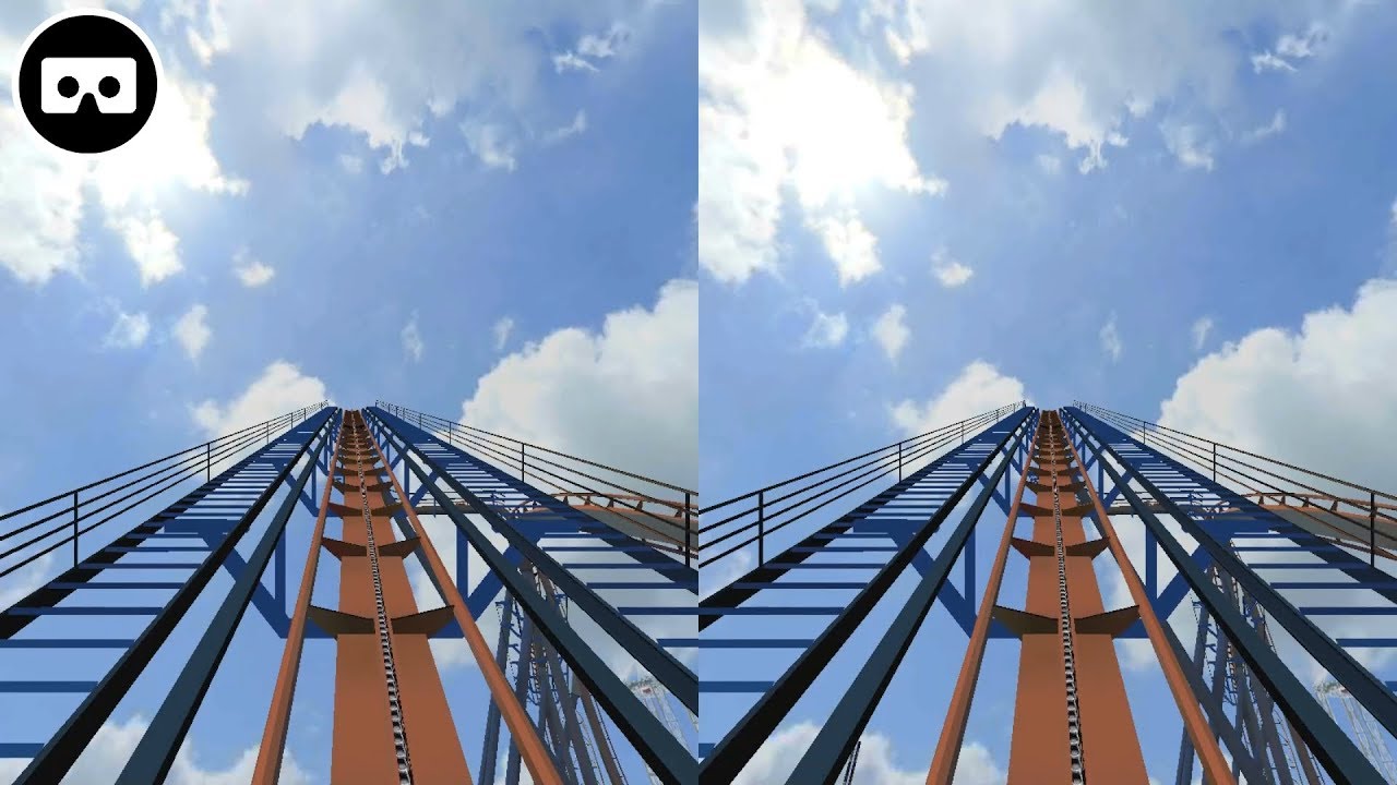 VR ROLLERCOASTER for Google Cardboard 3D SBS