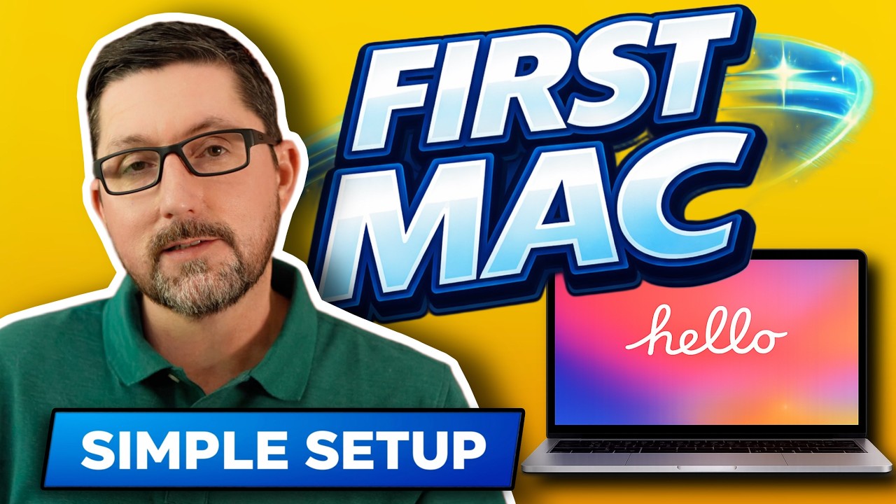 First Mac? Start Here — Simple Setup & Beginner Guide (No Tech Jargon)
