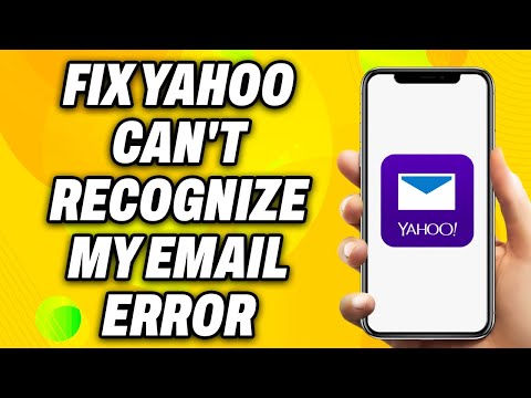 Fix Yahoo Can t Recognize My Email Error (2025) - Easy Fix