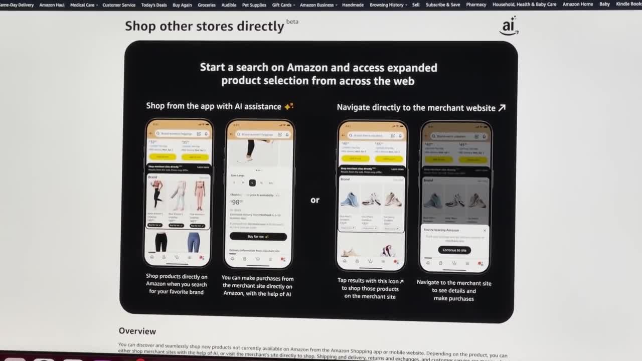 Backlash over Amazon’s AI shopping tools