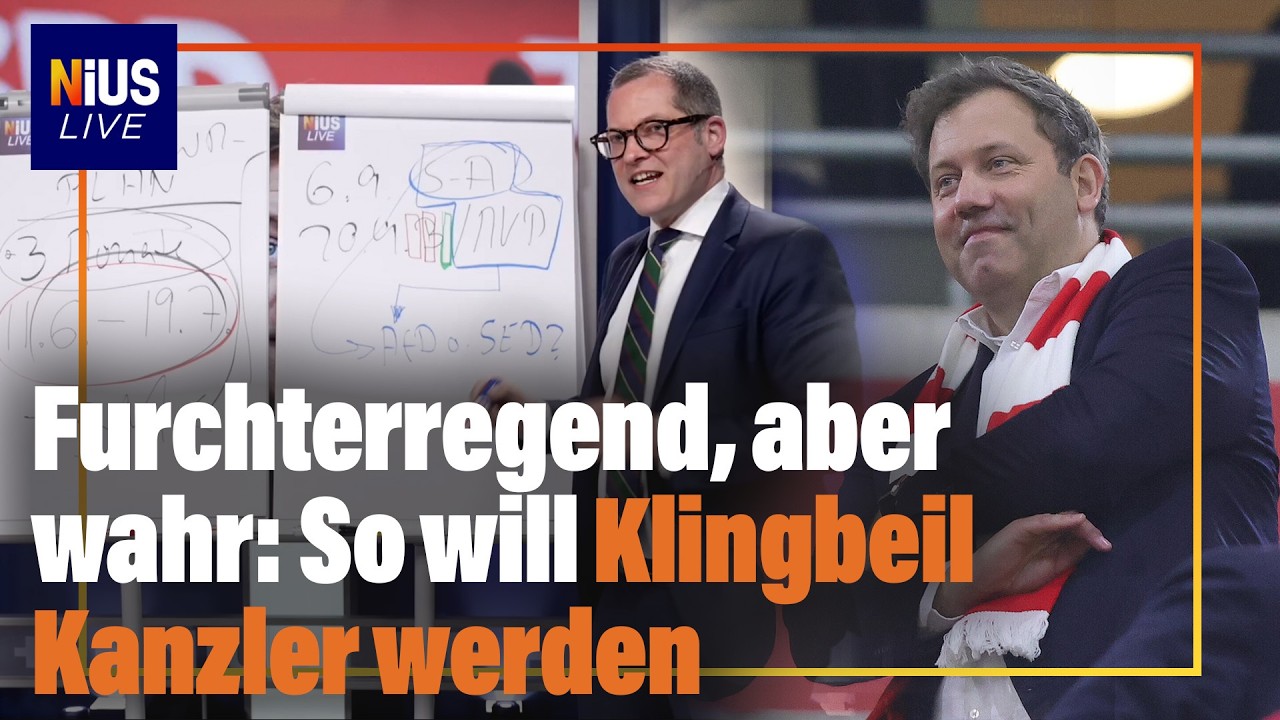 Lars Klingbeils geheimer WM-Plan: So will die SPD die CDU zerstören | NIUS Live