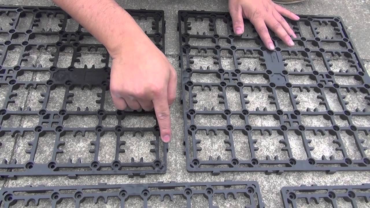 Deck-A-Floor Grid Installation