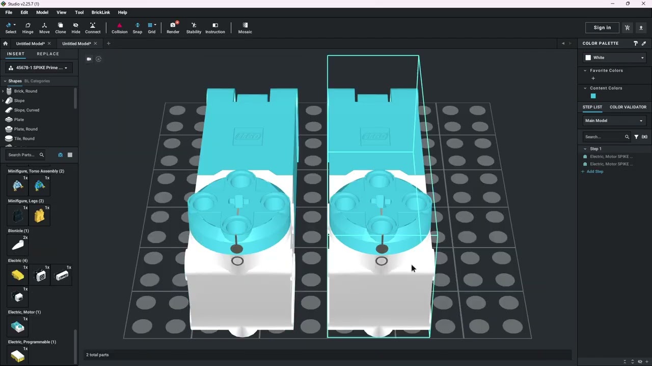 Setup Studio 2.0 For FLL CAD Modeling
