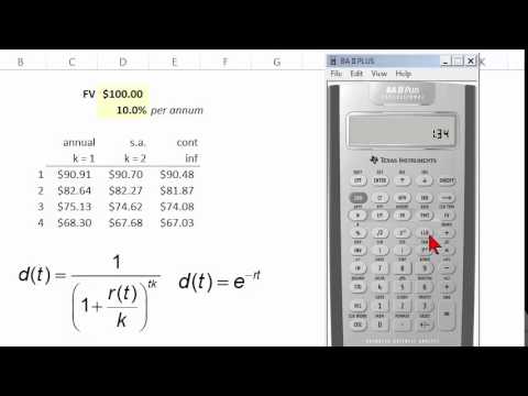 FRM: TI BA II+ Discounting Future Cash Flows