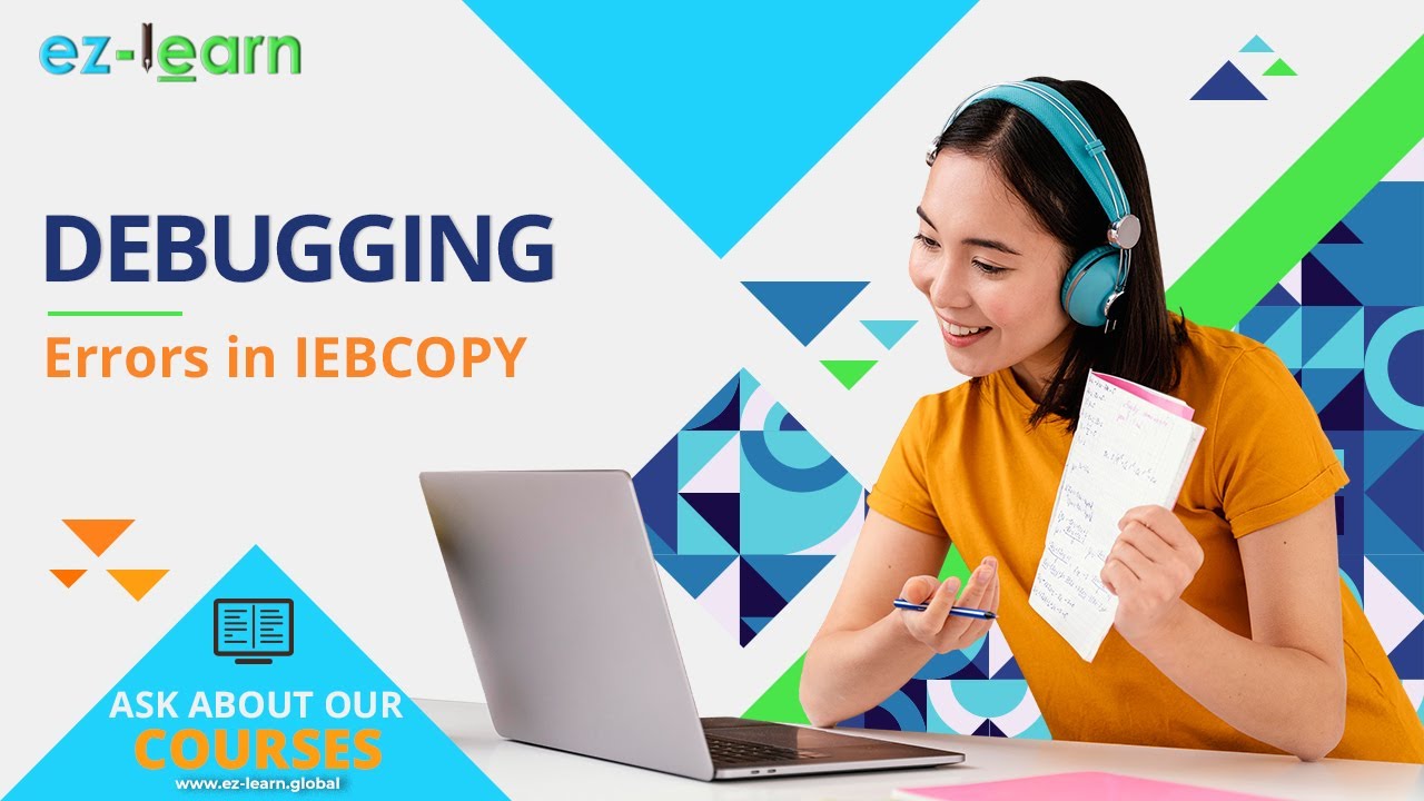 IBM Utility Program - Debugging IEBCOPY JCL