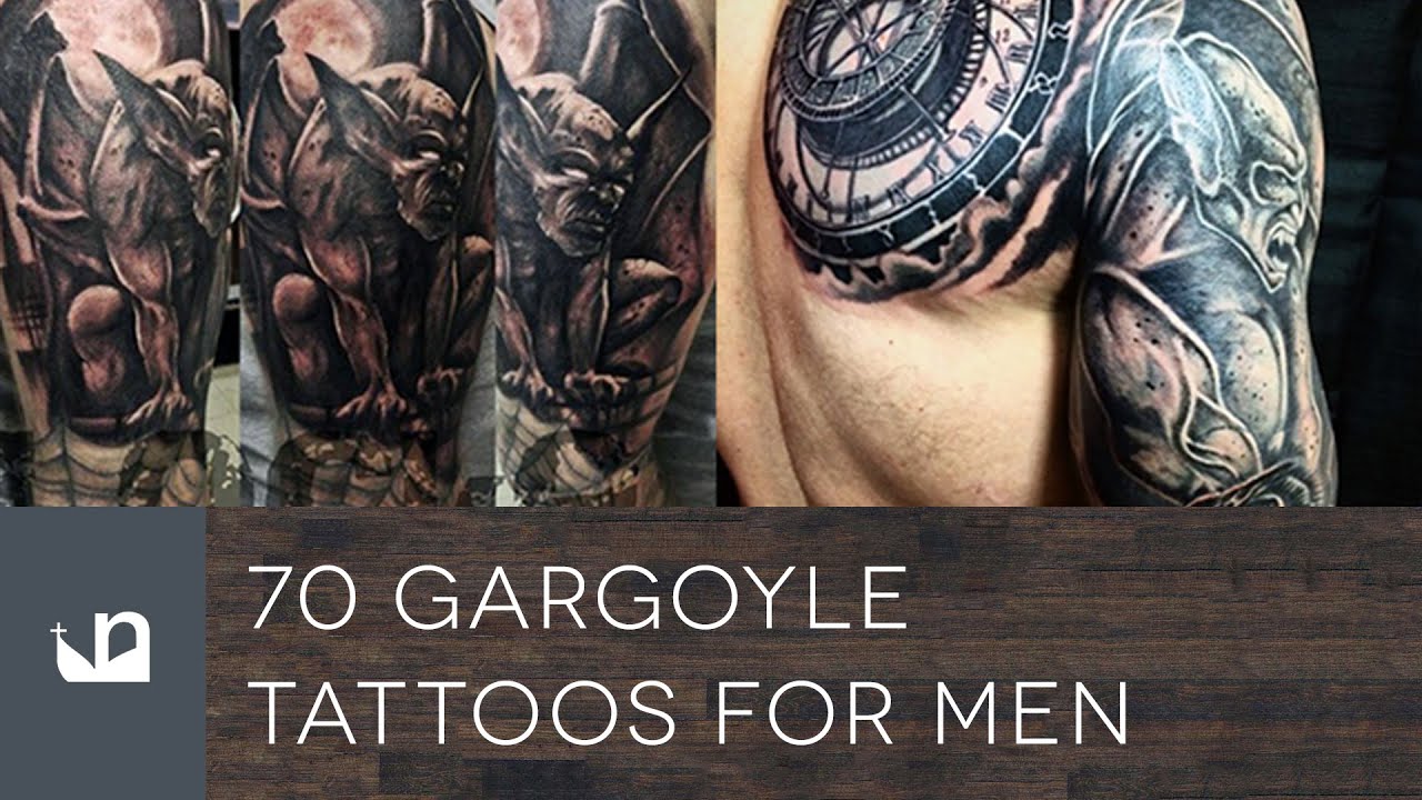 70 Gargoyle Tattoos For Men