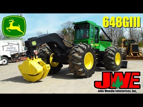2006 John Deere 648G Skidder Offered By: John Woodie Enterprises, Inc.