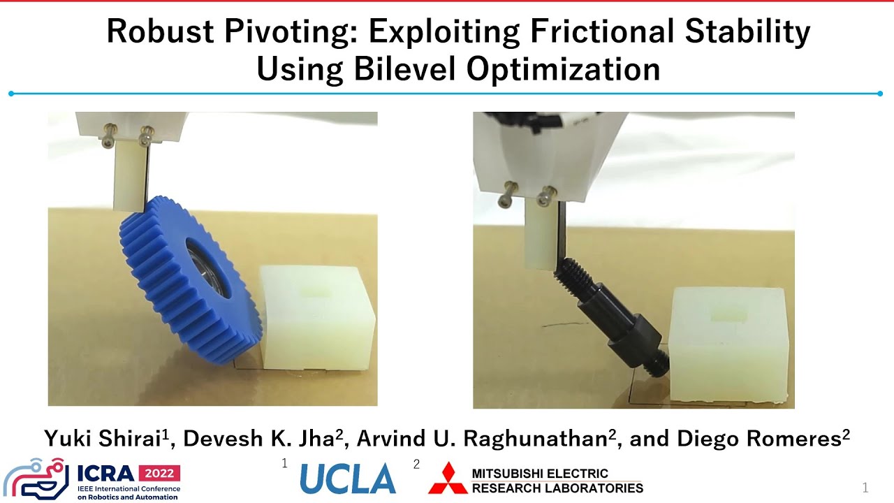[ICRA2022] Robust Pivoting: Exploiting Frictional Stability Using Bilevel Optimization