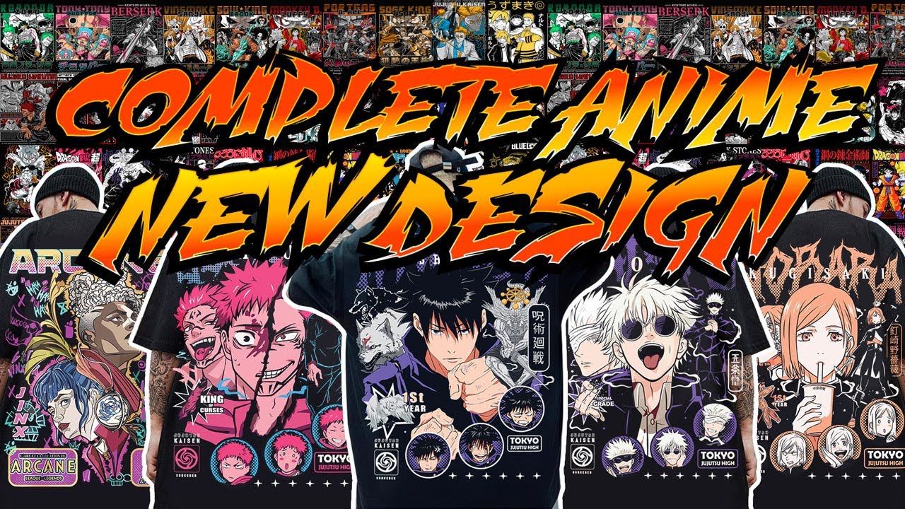 2025 COMPLETE ANIME NEW DESIGN VECTOR FILES