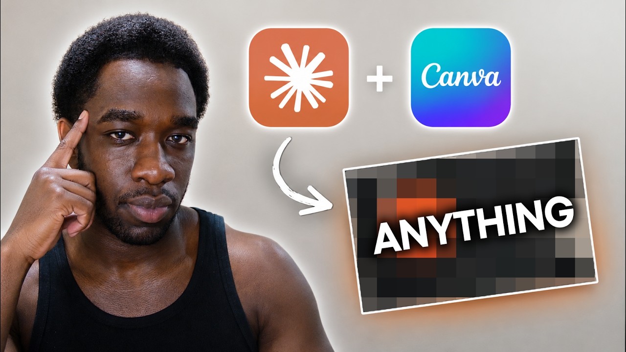 how i design ANYTHING with claude + canva in minutes