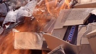How A Video Of Snickers Bars Being Burned In A Pit Inspired A Viral ...