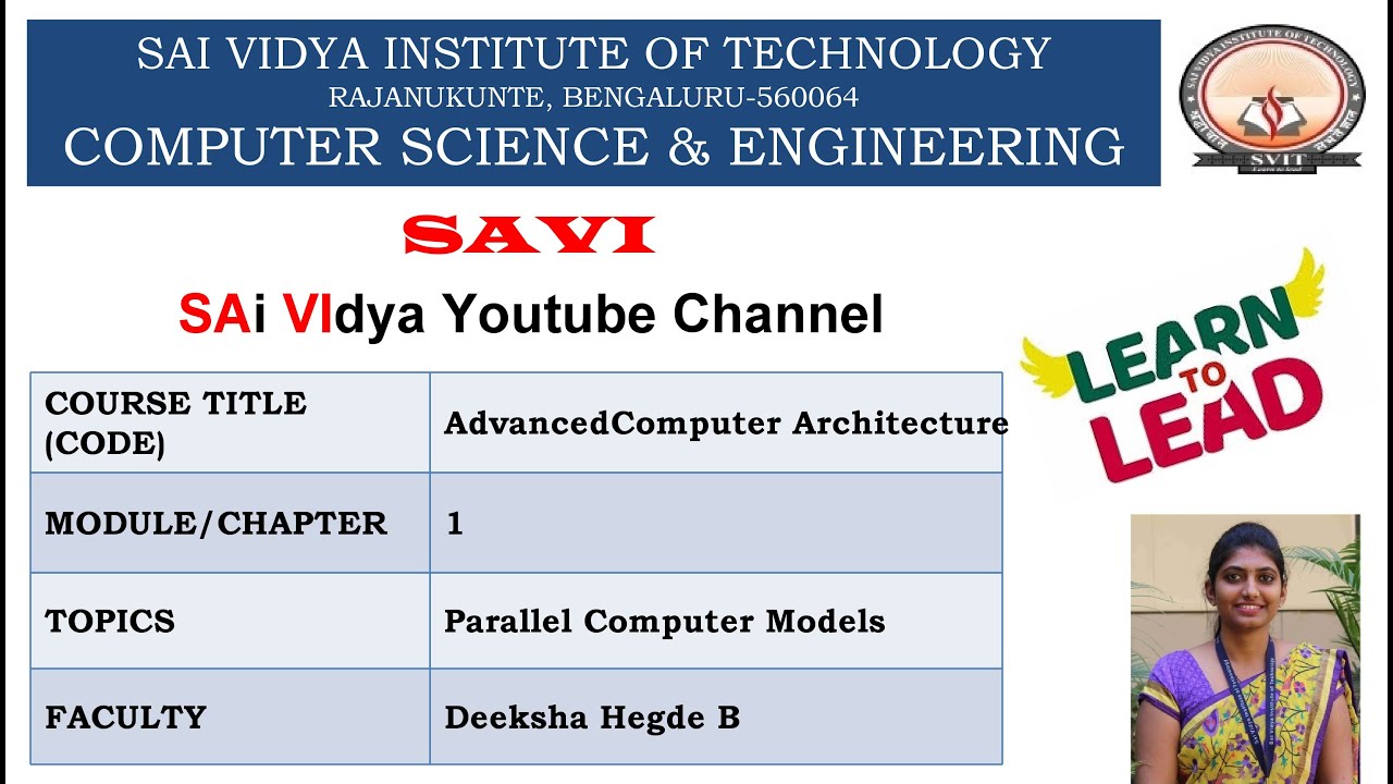 ACA Module  1 4 Parallel Computer Models