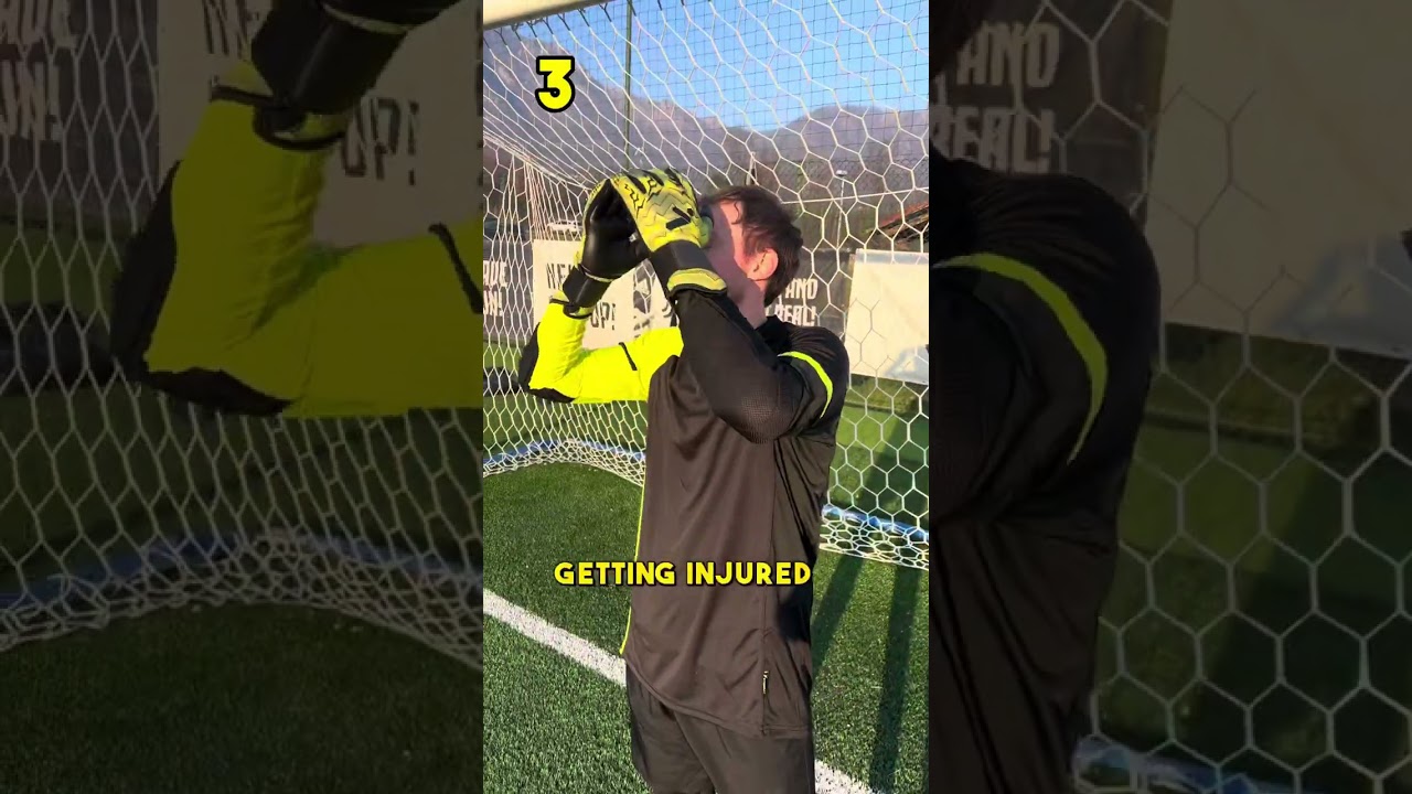 The best protective gear on the market. #goalkeeper #gk #goalkeepertraining