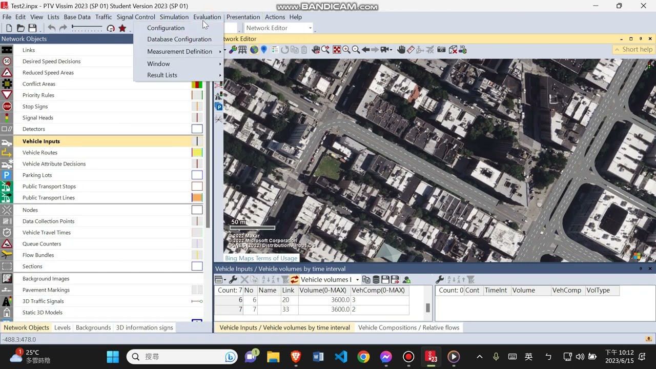Vissim Tutorial Part 2 (Vehilce Composition and Database Configuration)