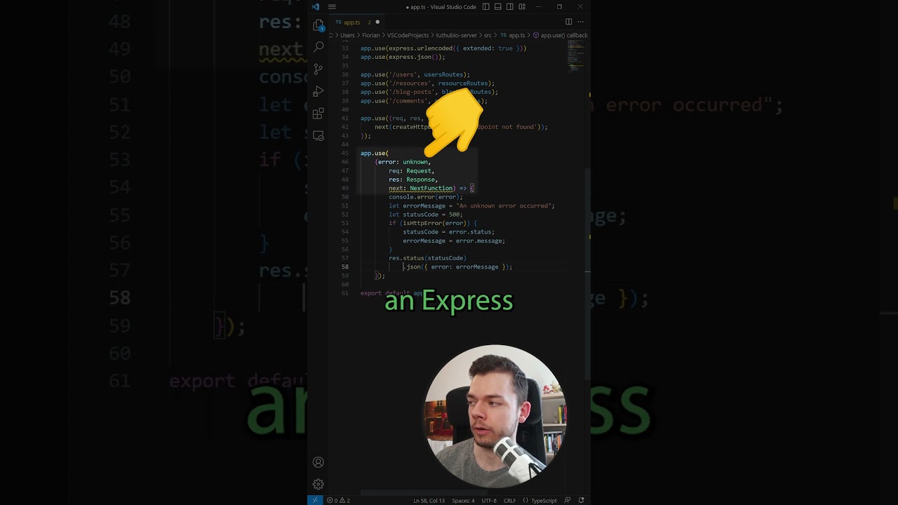 How to Use Express Error Handler (With Typescript)