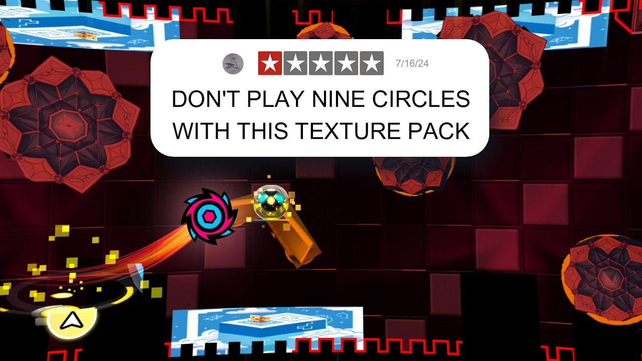 Geometry Dash, But AI CHOOSES THE TEXTURES...