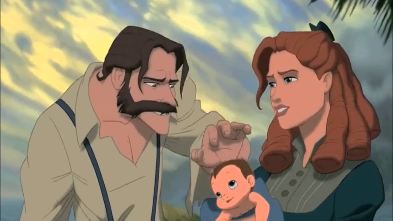 TARZAN (1999) Scene: 'Two Worlds'/Title Sequence.