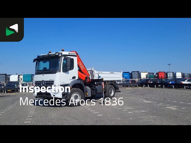 Mercedes Arocs 1835 4X2 Meiller dreiseitenkipper Tipper - BAS World