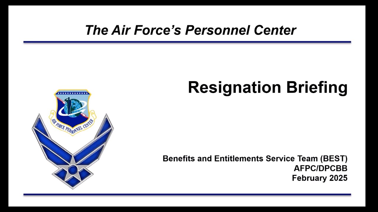 Resignation Briefing Feb 25