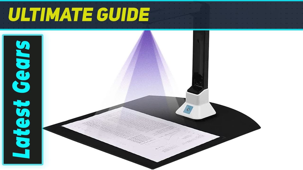 The Ultimate Portable USB Document Camera: 8MP HD Scanner for Teachers & Office