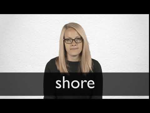 SHORE definition and meaning | Collins English Dictionary