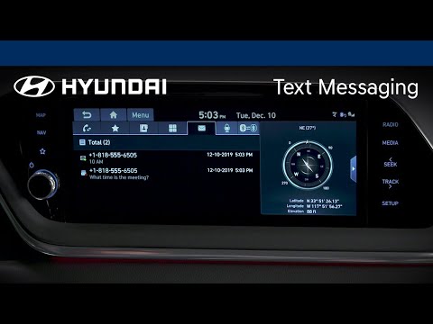 How To Use Text Messaging | Hyundai