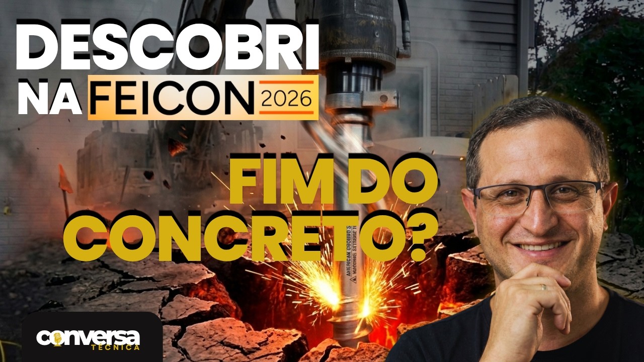 O FIM DO CONCRETO NA FUNDAÇÃO? 6 Toneladas em APENAS 1 dia