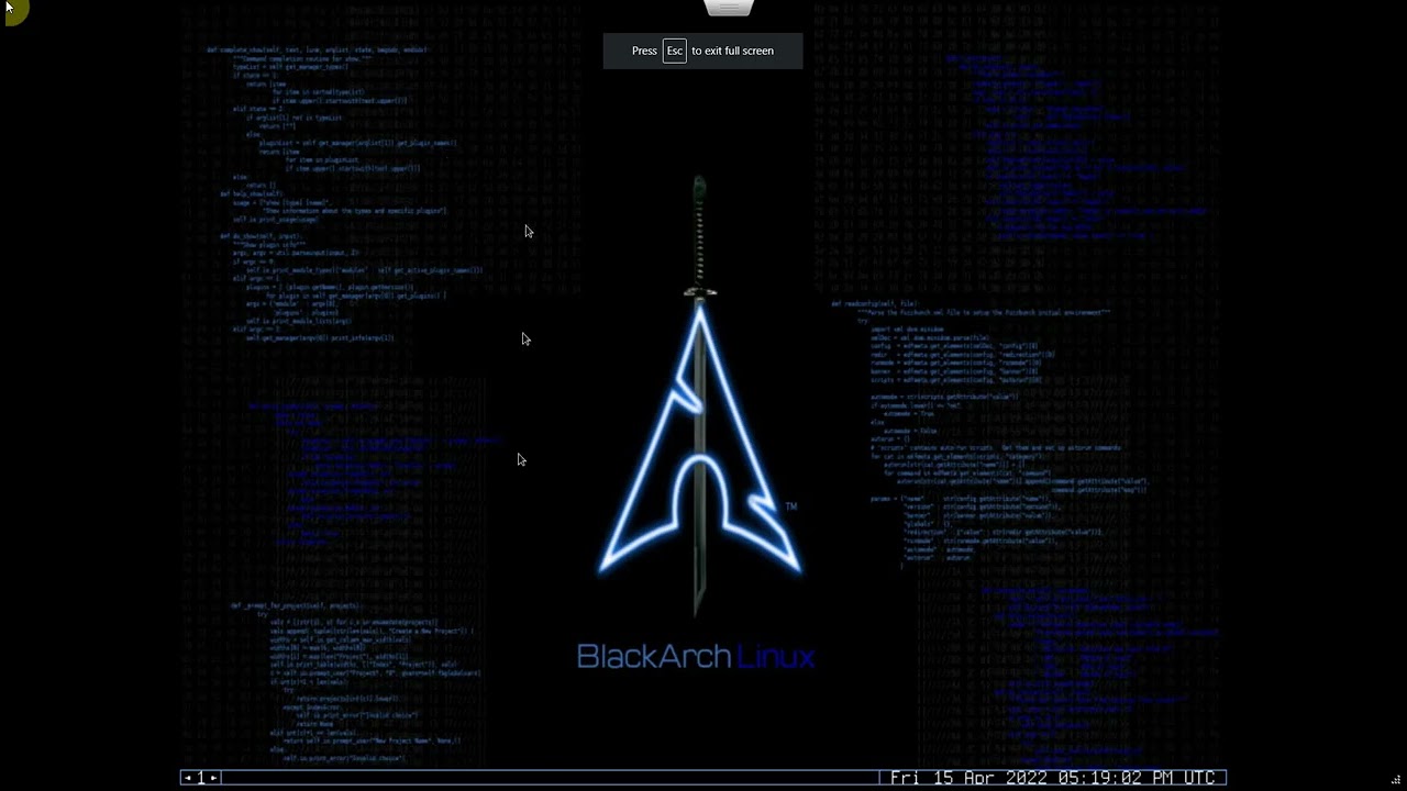 (7) Install BlackArch