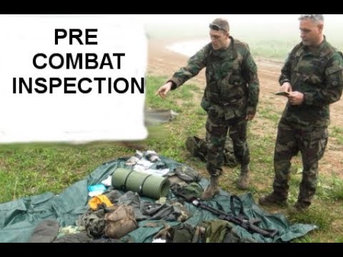PRE COMBAT INSPECTION