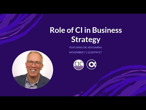 The Role of CI in Business Strategy