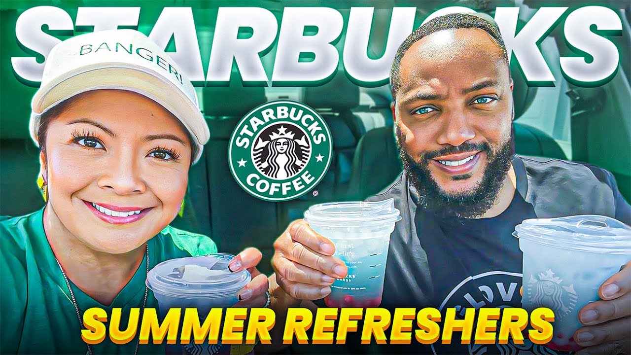 STARBUCKS (NEW)SUMMER BERRY REFRESHERS REVIEW!!