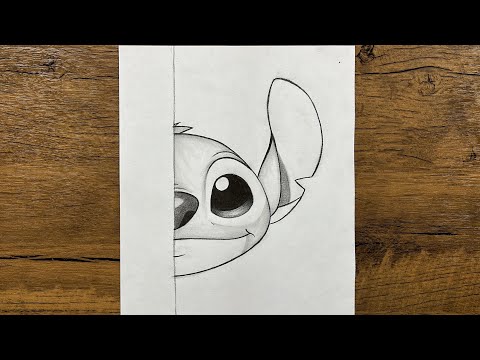 How to Draw Stitch – Easy Drawing Tutorial for Beginners (Step-by-Step Disney Character)