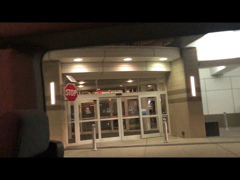 Entering CVG on a Parking Shuttle