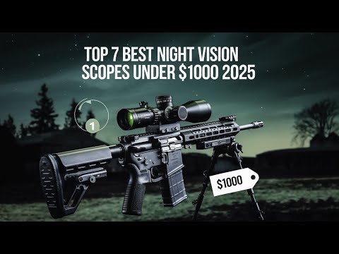 Top 7 Best Night Vision Scopes Under $1000 2025! 🔥