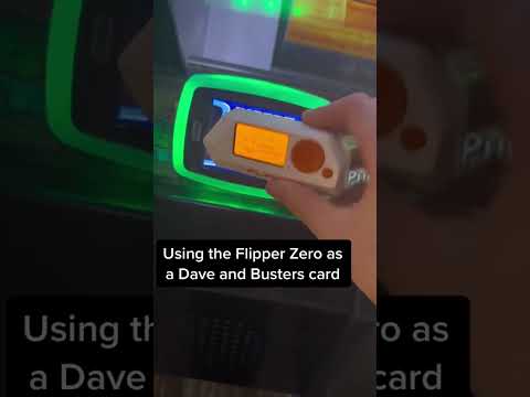 Flipper Zero Used As Dave & Busters Card