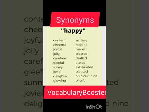 Synonyms for Happy | Happy के नये शब्द | #viral #shorts #learn_english_vocabulary #youtubeshorts
