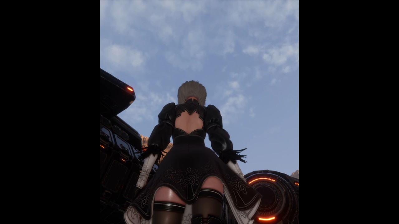 Wear 2B outfit stare her back, Eve will kick you!? - Stellar Blade