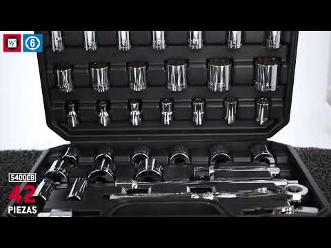 Juego de 450 dados y accesorios combinados Jcb01 Urrea